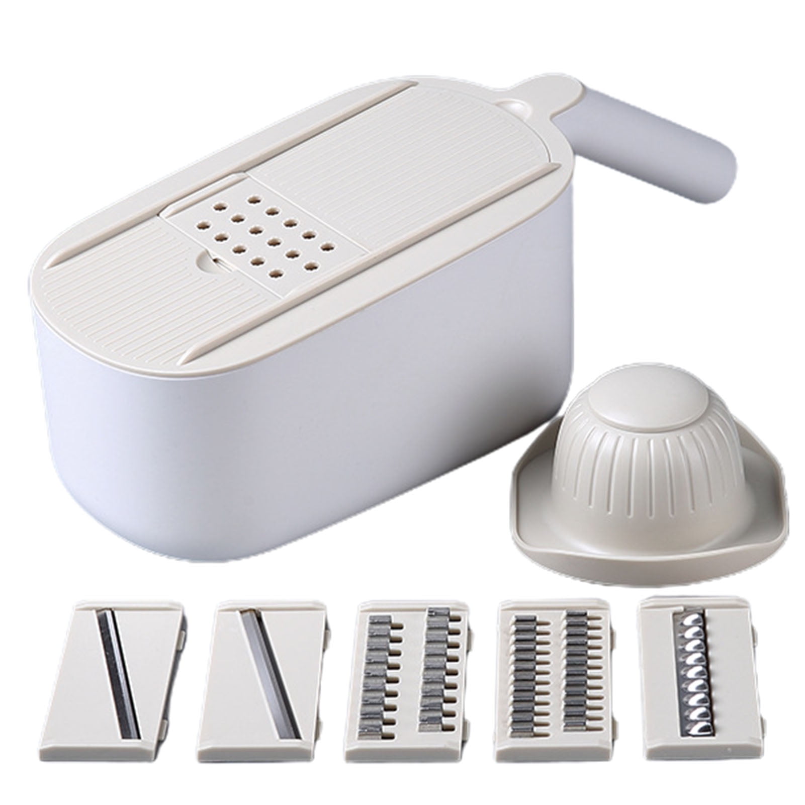 DISHAN Multifunctional Vegetable Grater Set with Different Blades ...