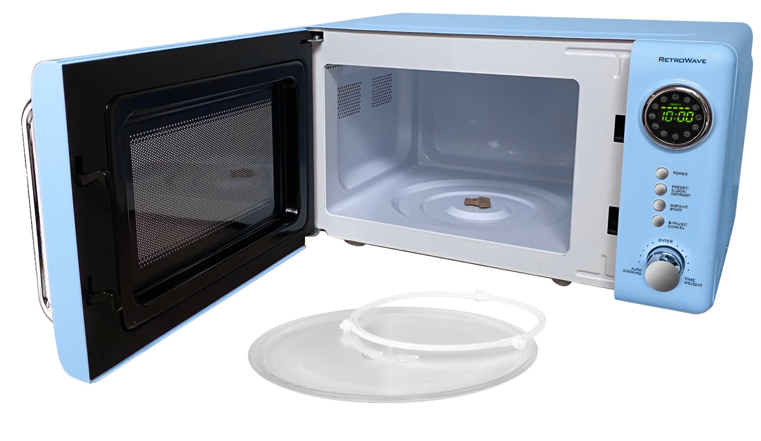 Cobalt Blue Microwave