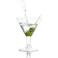 Exquisite Clear Plastic Martini Glasses - 5 oz Disposable Cocktail Cups ...