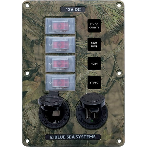 12 Volt Breaker Panel
