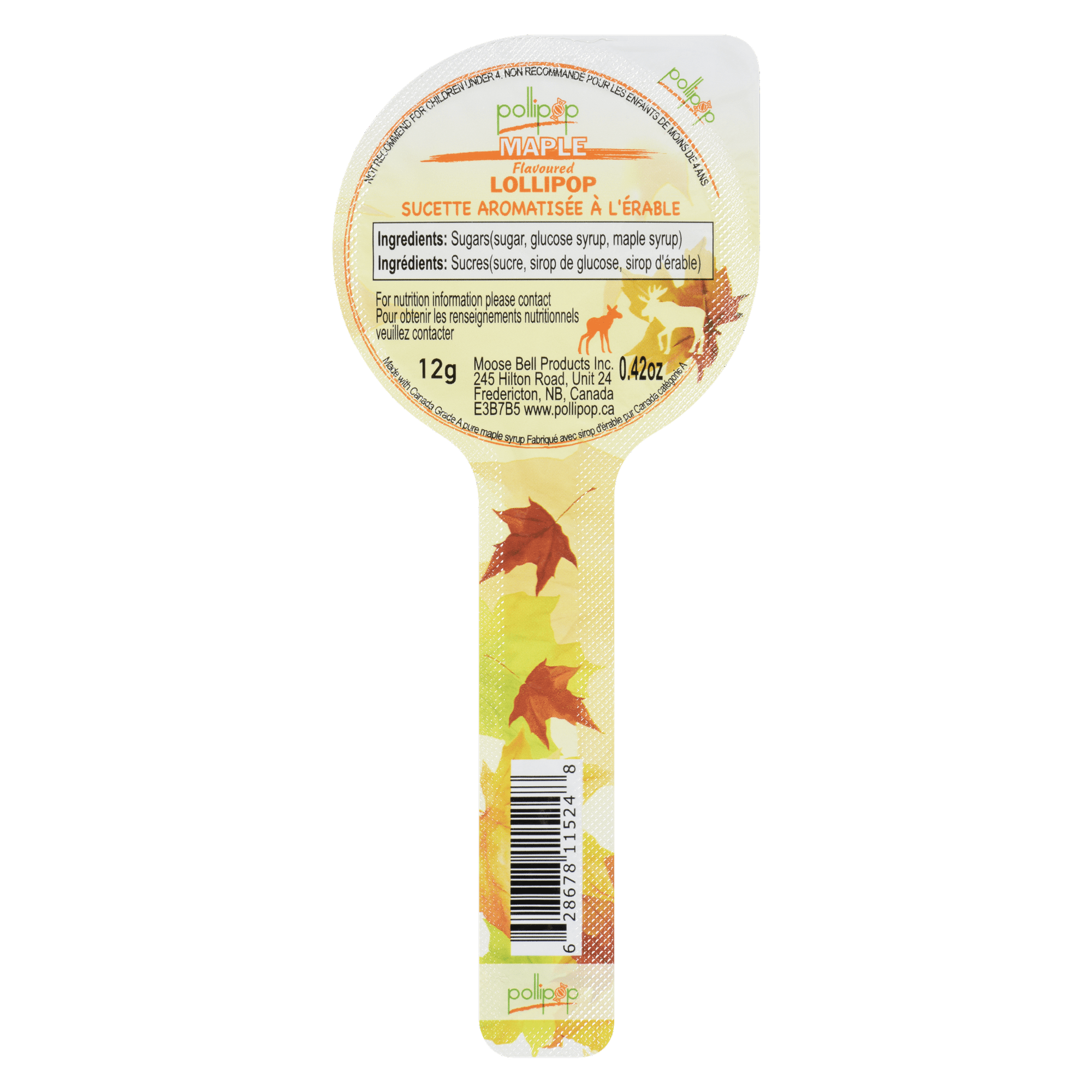 Click here for E-Pollipop Maple Lollipop prices