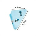 Corner Paper Clip,Triangle Book Page Corner Clips, Bookmark for Reading ...