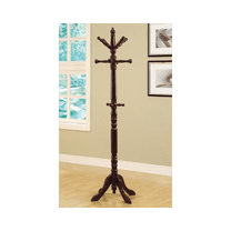 Monarch Specialties Coat Rack, Hall Tree, 11 Hooks, Entryway, 73"H ...
