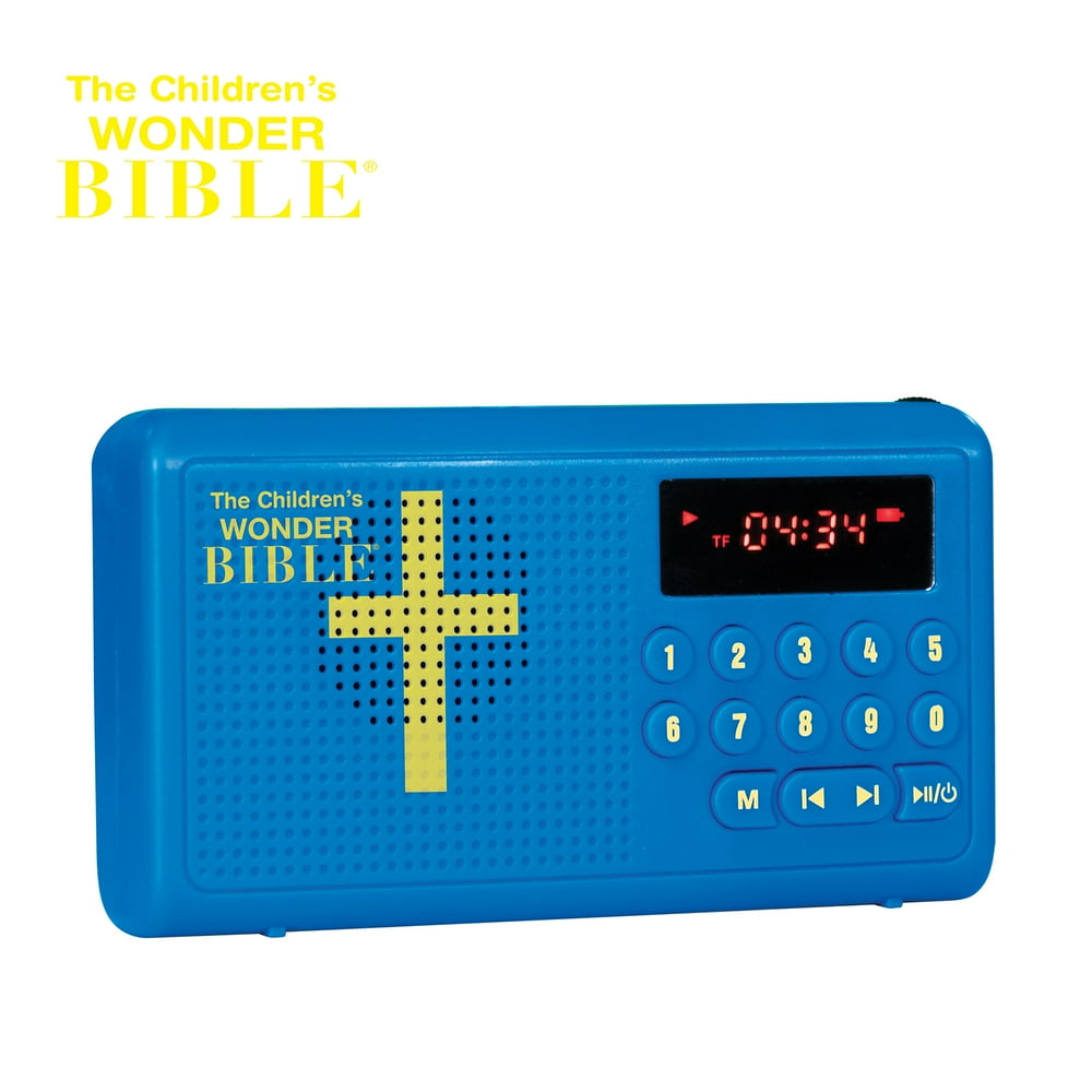 Wonder Bible Audio Player - Children's, 500 Stories and 50 Songs, As ...