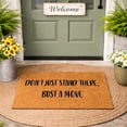 Don’t Just Stand There, Bust a Move, Funny Doormat, Welcome Mat ...