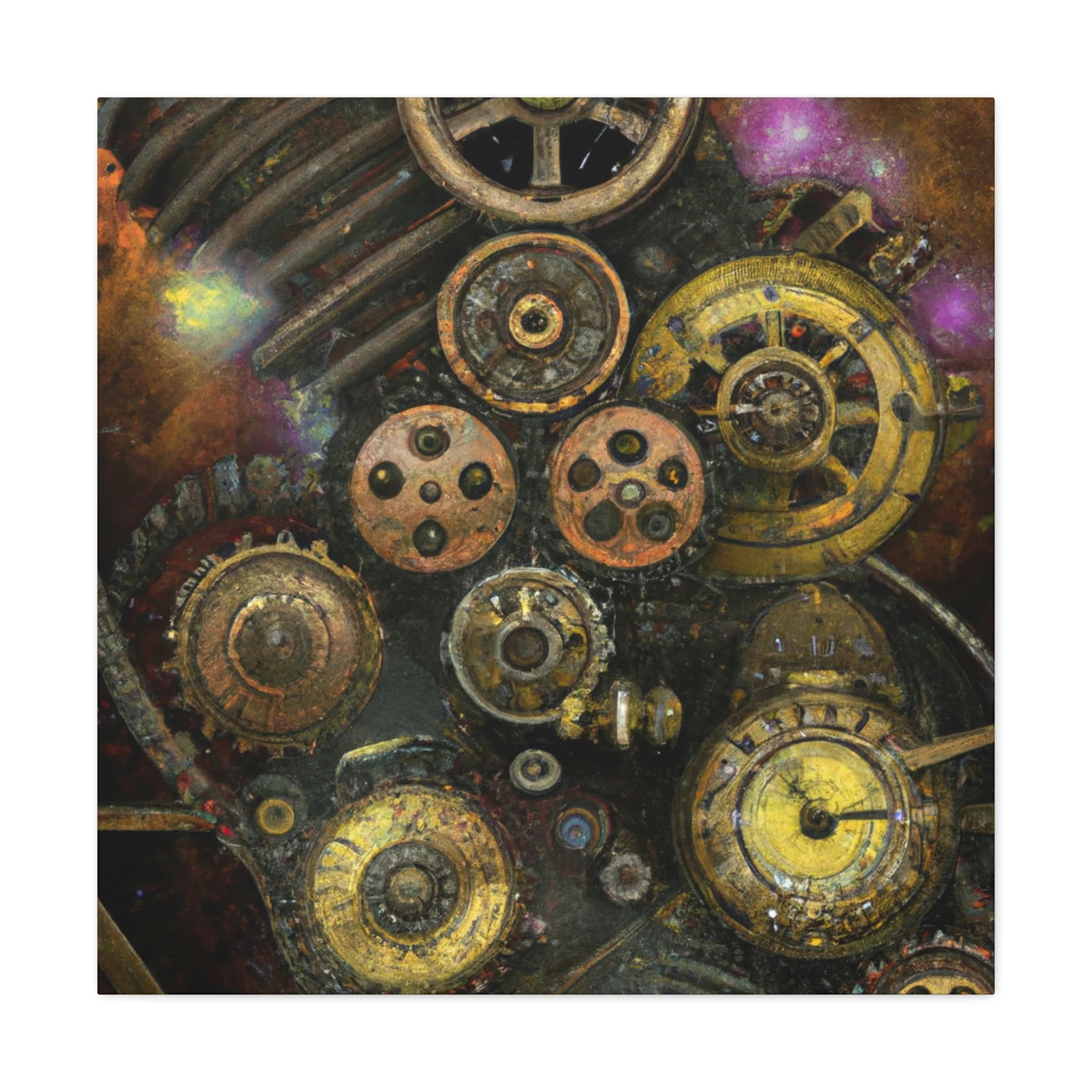 Star Cluster Steampunk Wonder - Canvas - Walmart.com