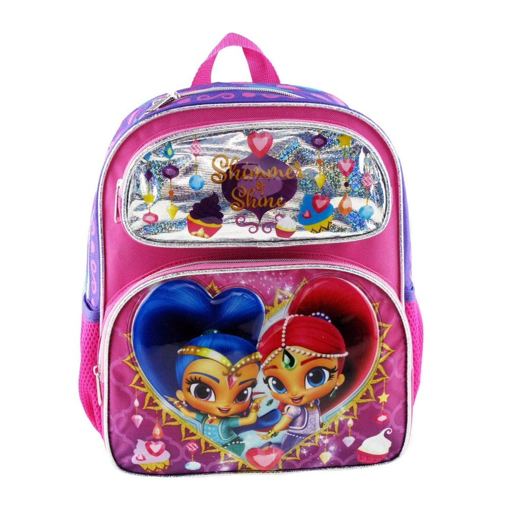 Shimmer & Shine - Small Backpack - Shimmer and Shine - Shiny Pink New ...