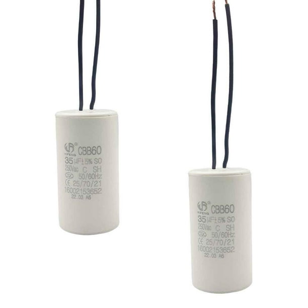 Capacitor Igoto 35 UF 2 piezas REF-14 | Bodega Aurrera en línea
