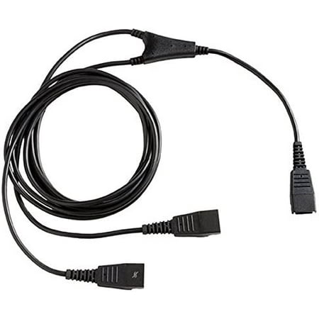 Quick Disconnect Y Training Cord,Work for Jabra GN headsets,Use for ...