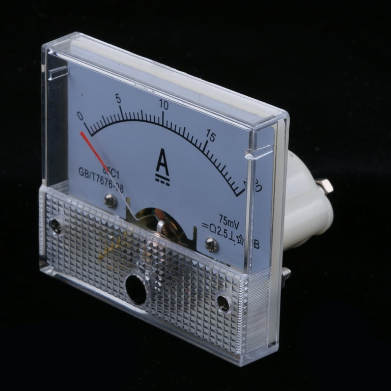 Analog Amp Meter Panel