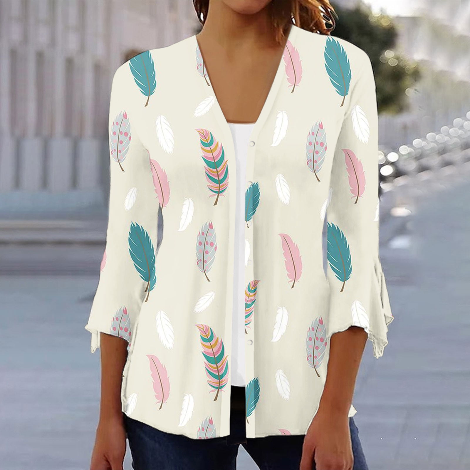 Click here for Chgbmok Summer Cardigans For Women Lightweight Fas... prices