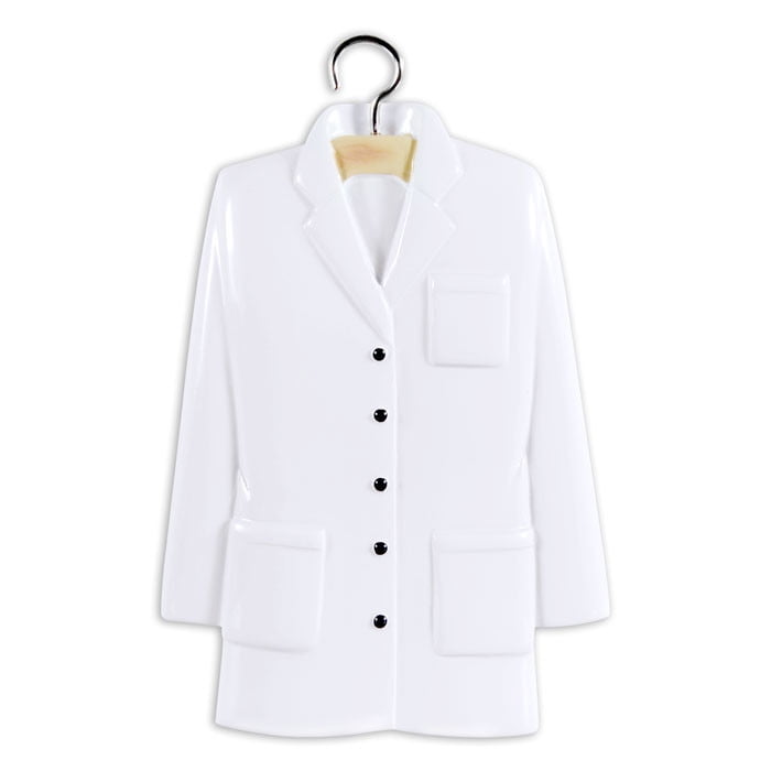 New Medical Lab Coat Personalized Christmas Ornament DO-IT-YOURSELF ...