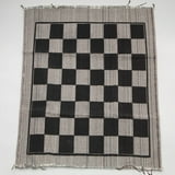 Jumbo Checkers Rug Game - Classic Family Fun Travel Friendly - Walmart.com