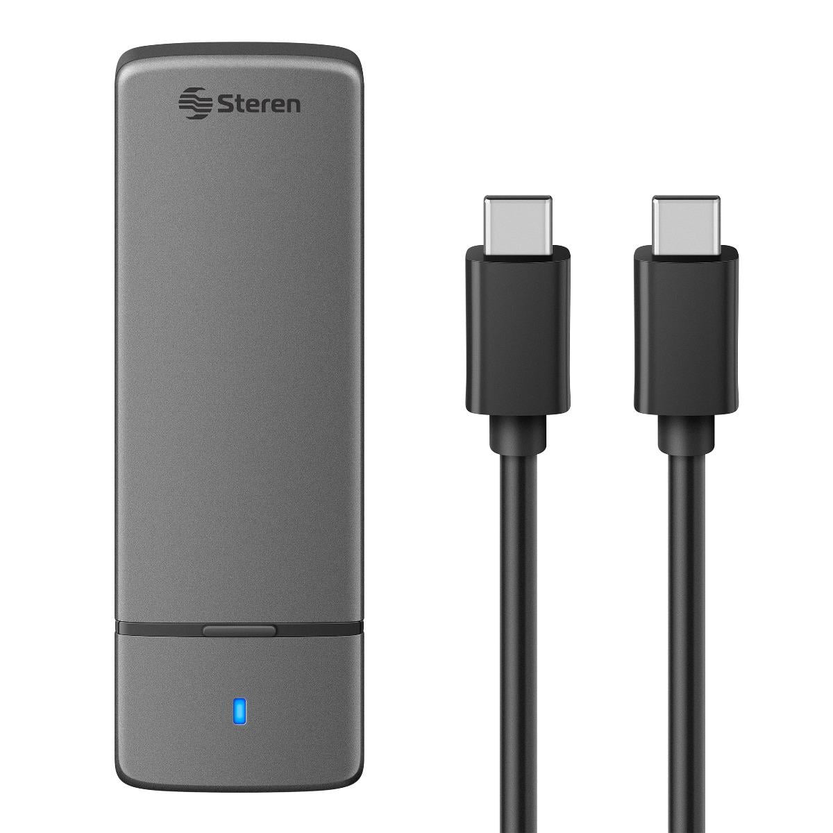 Adaptador USB C para SSD M.2 SATA o NVME Steren USB-128 | Walmart en línea