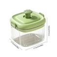 Gallickan Press-to-Release Ice Tray with Lid, Food-Grade Refrigerator ...