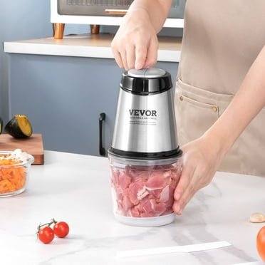 Oster Compact Kitchen 3-Cup Mini Food Processor with Stainless Steel ...