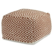 Signature Design by Ashley Contemporary Absalom Pouf Denim - Walmart.com