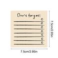 Sticky Notes Pad 1 Pack 50 Sheets - TearableNote Pads, Smooth Writing ...
