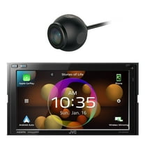 JVC Double DIN In-Dash 6.8" Clear Resistive Touchscreen Bluetooth WiFi ...