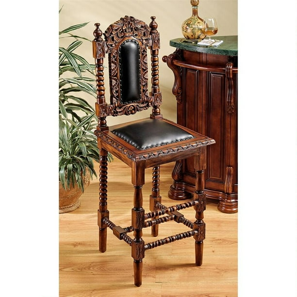 Design Toscano Charles II Gothic Bar Stool - Walmart.com