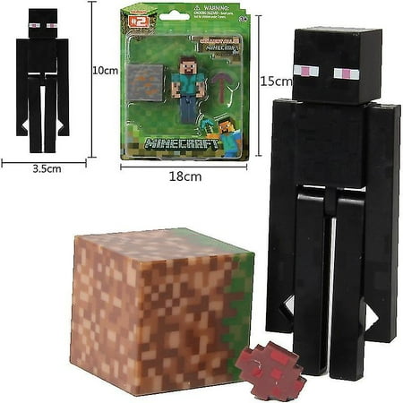 Minecraft Toy Doll Building Blocks Doll 9 Pcs_a | Walmart Canada