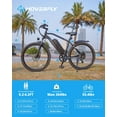 HOVERFLY OUREA 26" Electric Bike for Adult, 500W Motor 48V/20mph/264lbs ...