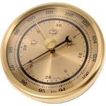 Precision 3.25 inch Wall Barometer with Weather Measure Gauge and ...