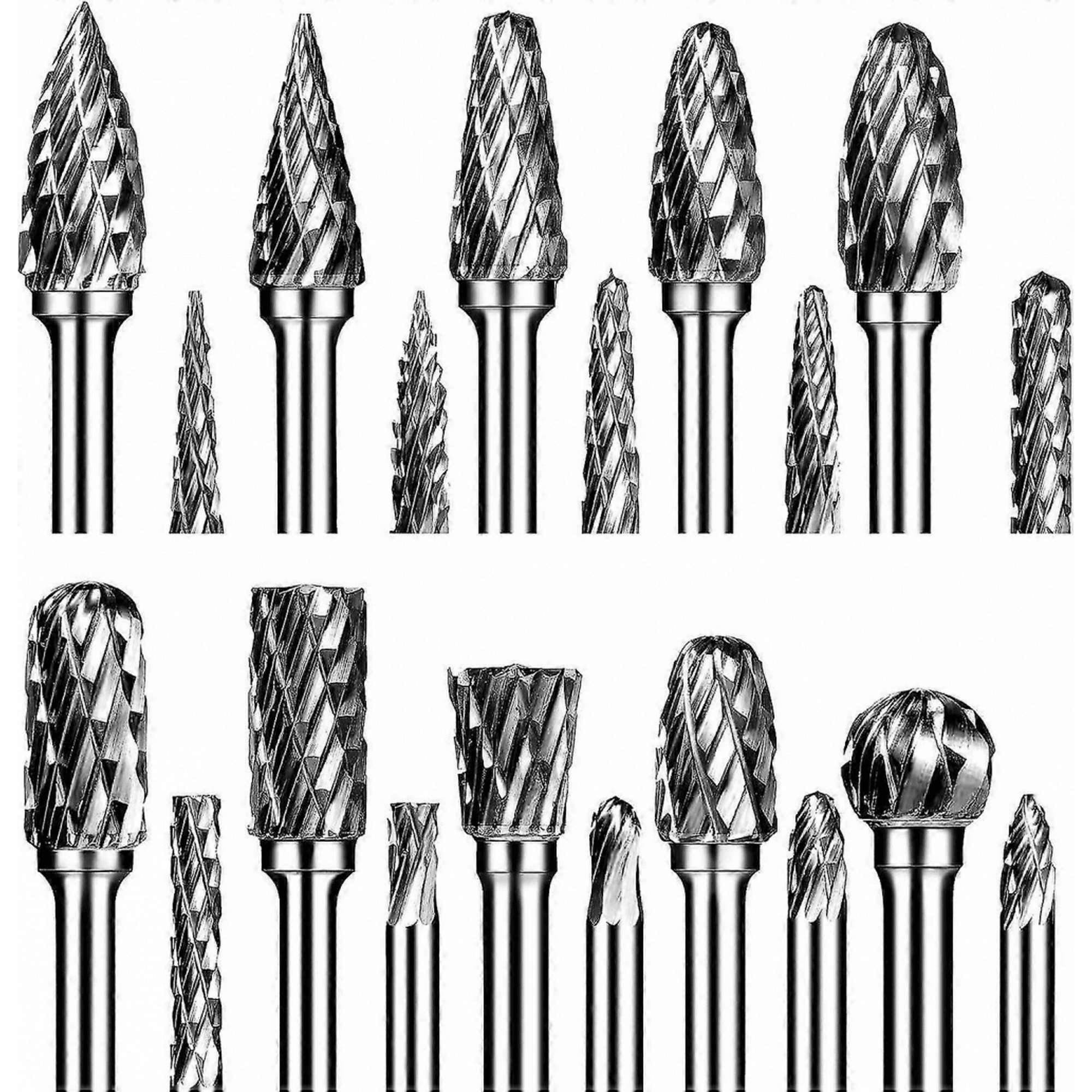 Click here for Polar Of Stone Carbide Burr Set  Die Grinder Bits... prices