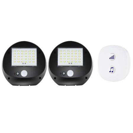 Indoor Outdoor Solar Waterproof Hallway Motion Sensor Alarm ...