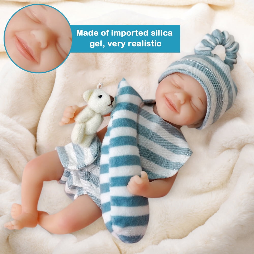 Buy Willstar Reborn Dolls 6In Full Body Reborn Dolls Lifelike Rebirth ...