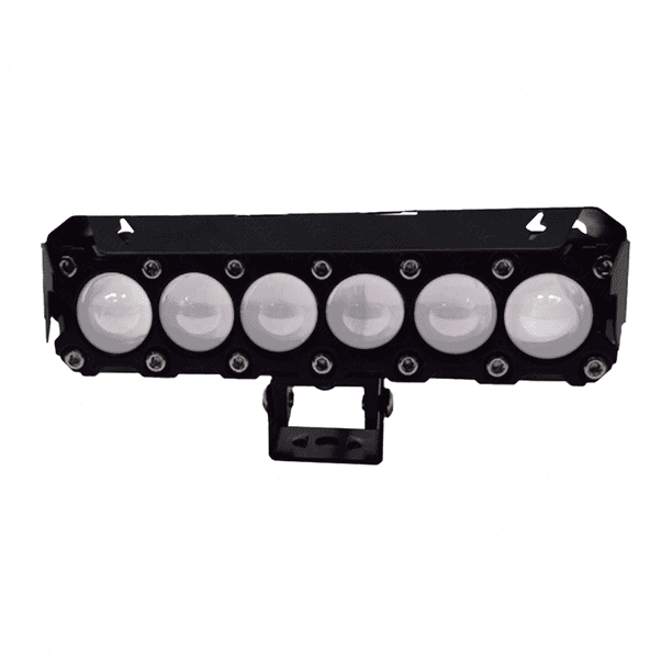 Faro LED para moto Rasen - 6 Lupas Rectangular amarillo | Bodega ...