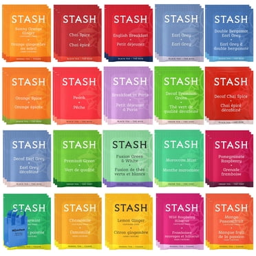 Tea Bags Sampler Assortment Box Perfect Variety - English Breakfast ...