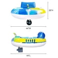 Banzai Motorized Pool Cruiser Multicolor Teens Adults Battery Powered ...