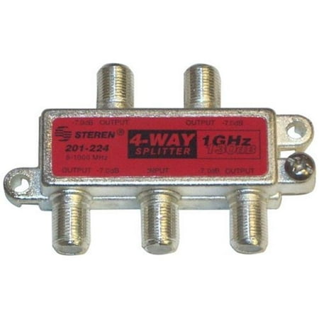 Black Point Products BV-139 4-Way 1Ghz 130db Digital Splitter | Walmart ...