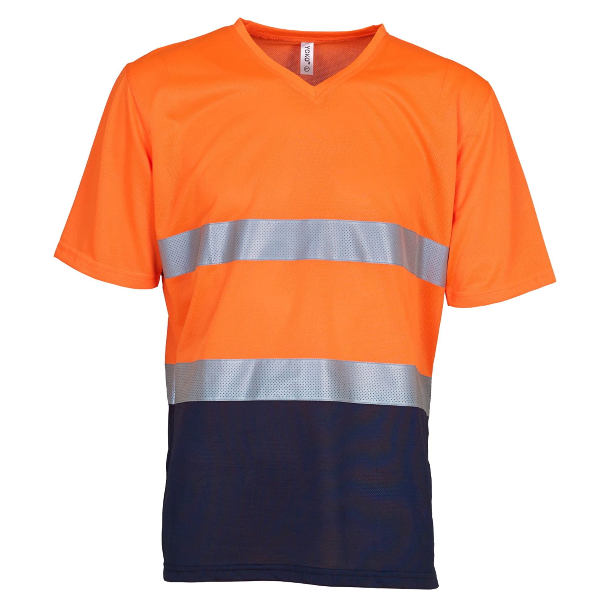 Yoko - Camiseta de alta visibilidad cuello en pico modelo Cool Weave ...