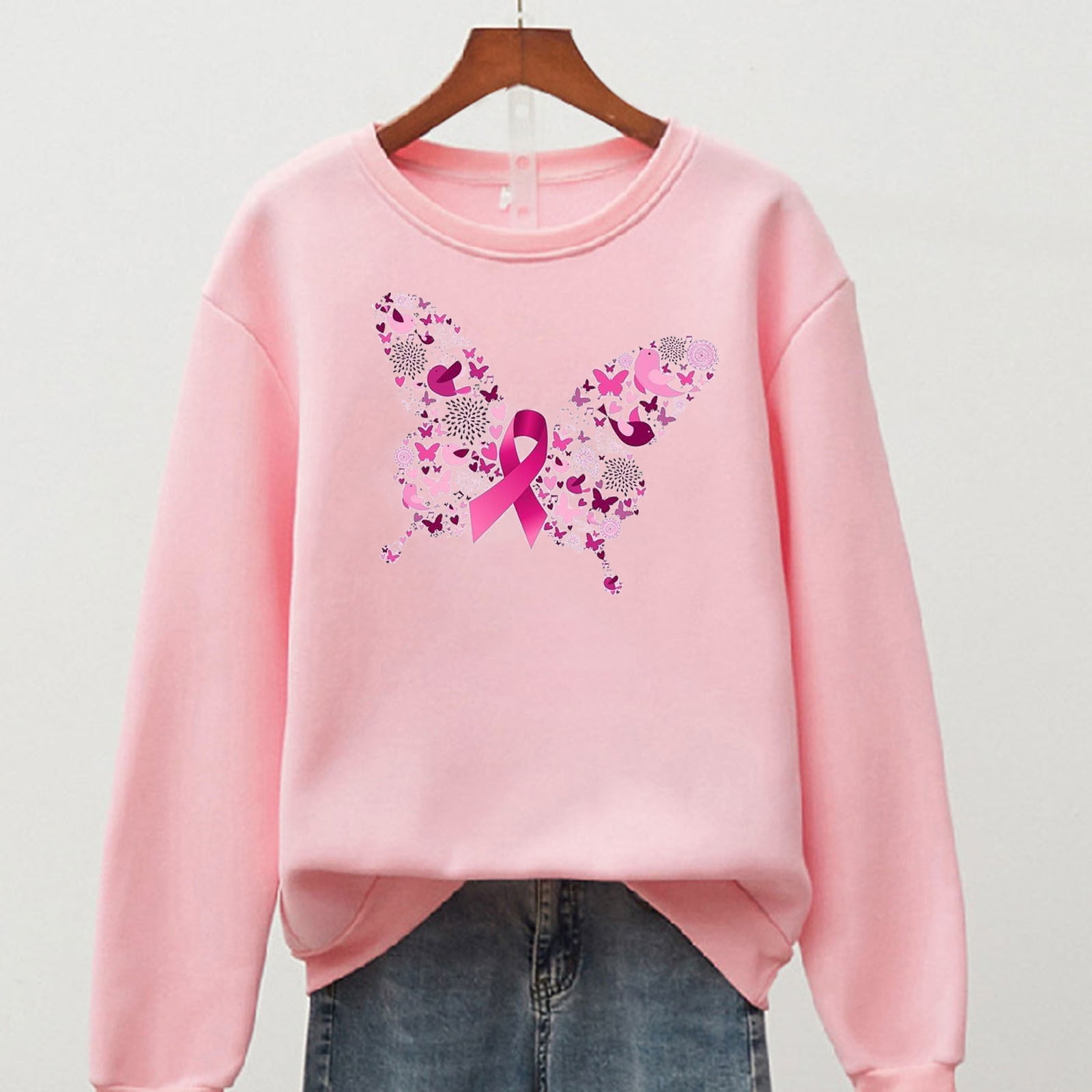 Click here for Topllc Breast Cancer Awareness Survivor Sweatshirt... prices