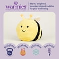 Warmies Microwavable & Weighted Stuffed Animals, Bee - Heated Stuffed ...