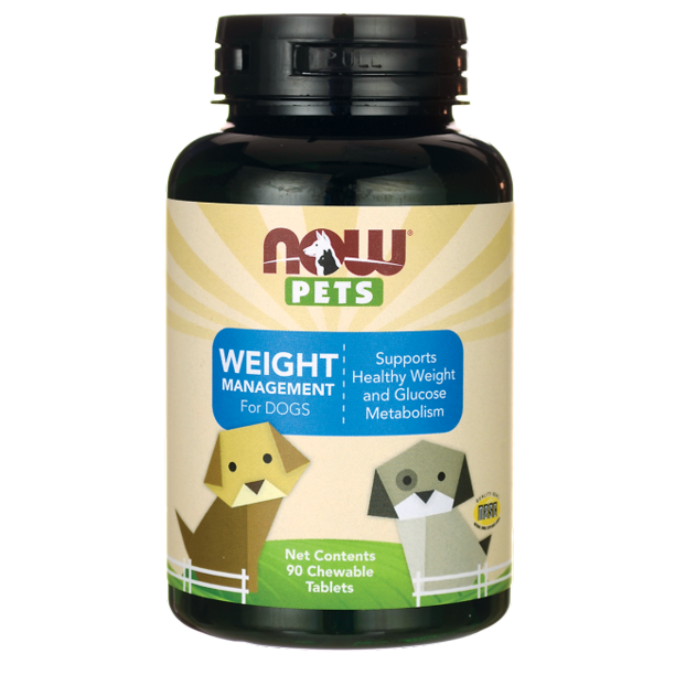 NOW Foods Now Pets Weight Management For Dogs 90 Chwbls - Walmart.com ...