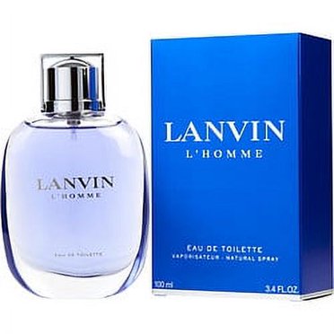 Lanvin L'Homme Eau De Toilette Spray for Men, 3.4 oz with Refreshing ...