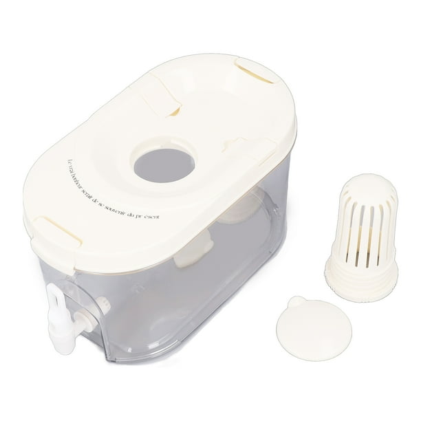 Drink Dispenser For Fridge, 4L Beverage Drink Dispenser With Faucet Lid ...