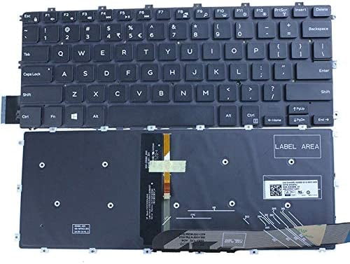 New US Black English Backlit Laptop Keyboard (Without palmrest ...