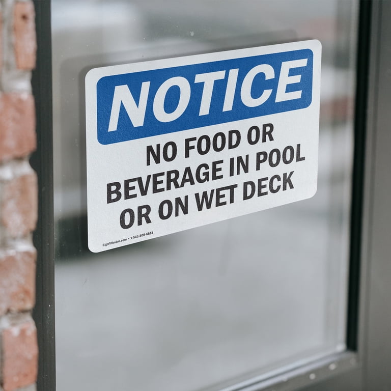 Wet Deck Sign