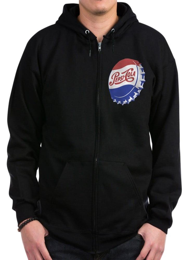 CafePress - Pepsi Bottle Cap Sweatshirt - Zip Hoodie, Classic Hooded ...