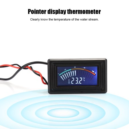 ANGGREK Thermometer,Water Indicator,Computer Water Cooling Thermometer ...
