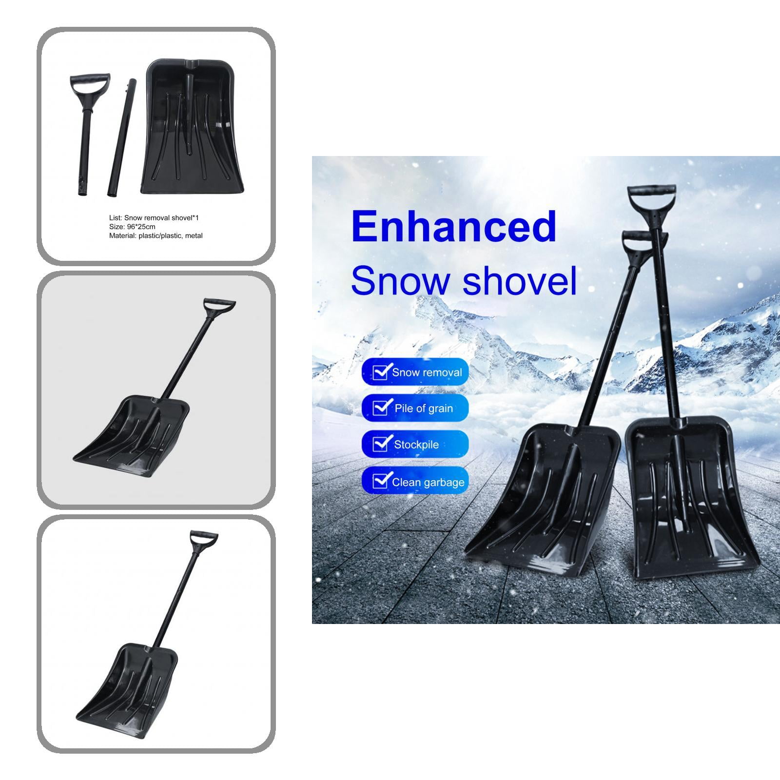 Click here for Unbranded Snow Shovel High Hardness Rust-Proof Met... prices