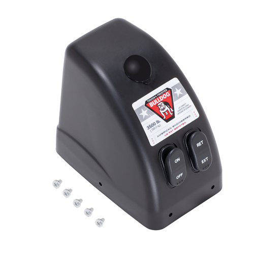 Bulldog 500305 Black Cover With Mounting Screw For Tongue Jack ...