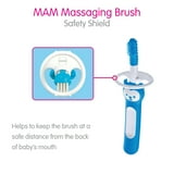 MAM Massaging Brush Toothbrush, 3+ Months, Girl, 1 pack - Walmart.com
