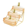 Fiocias Dried Fruit Dish Food Storage Tray with Holder Fruit Bowl ...