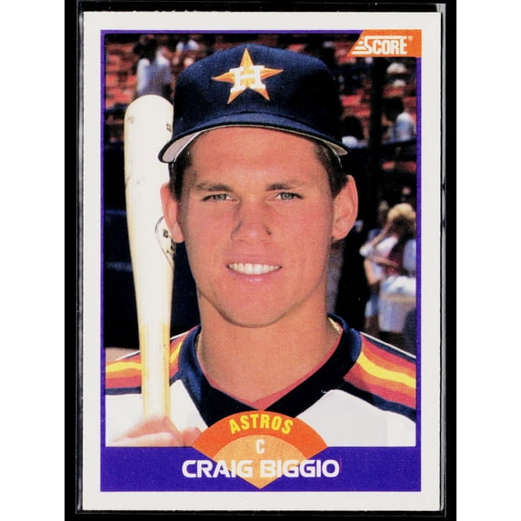 1989 Score Craig Biggio #237 Promos RC - Walmart.com