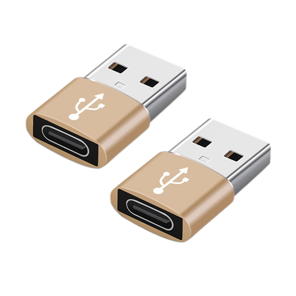 Aosijia 2 Pcs USB 3.0 to Type C Adapter USB C Female to A Male Charger ...